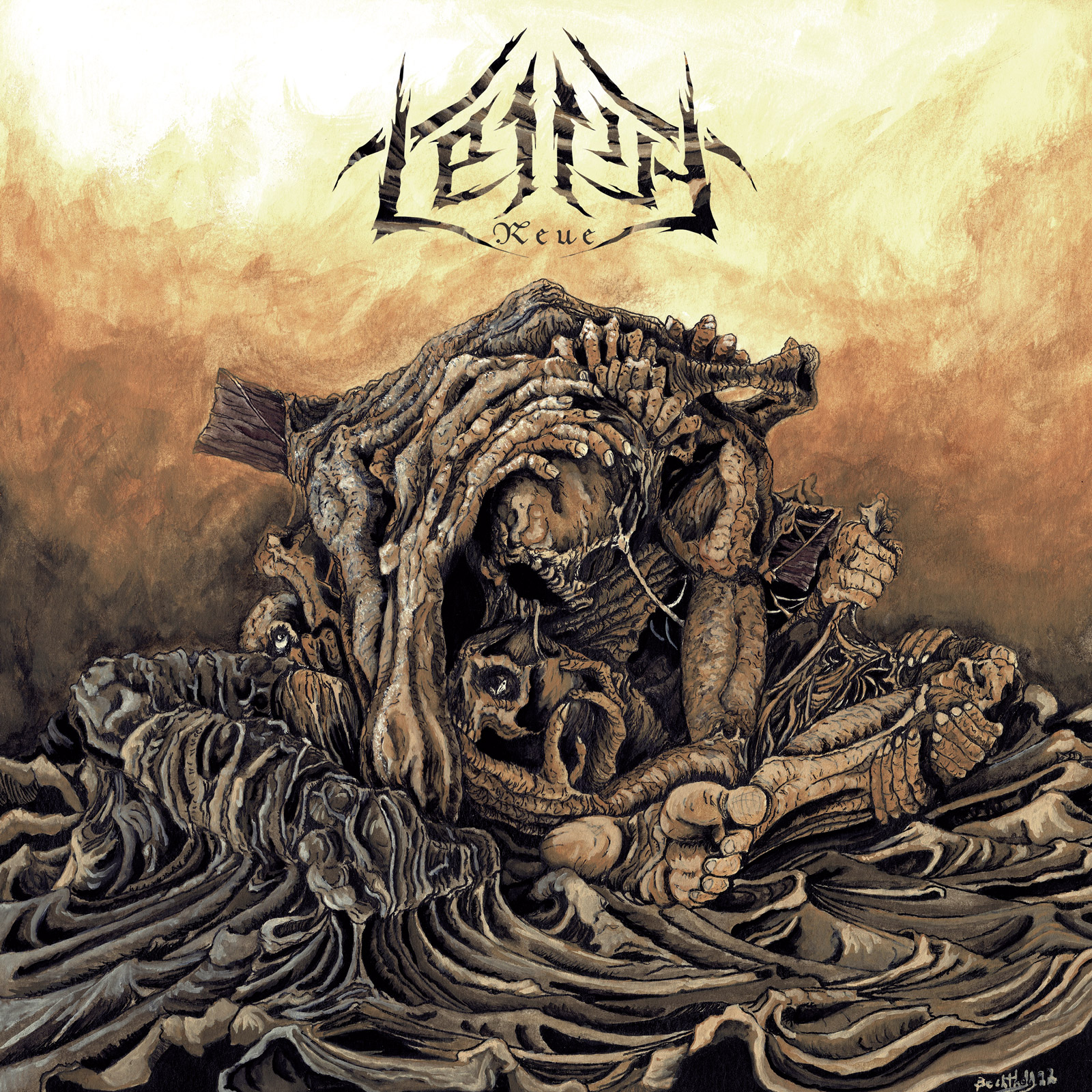 Album Review: Leiþa - "Reue" (Black Metal) - Noob Heavy